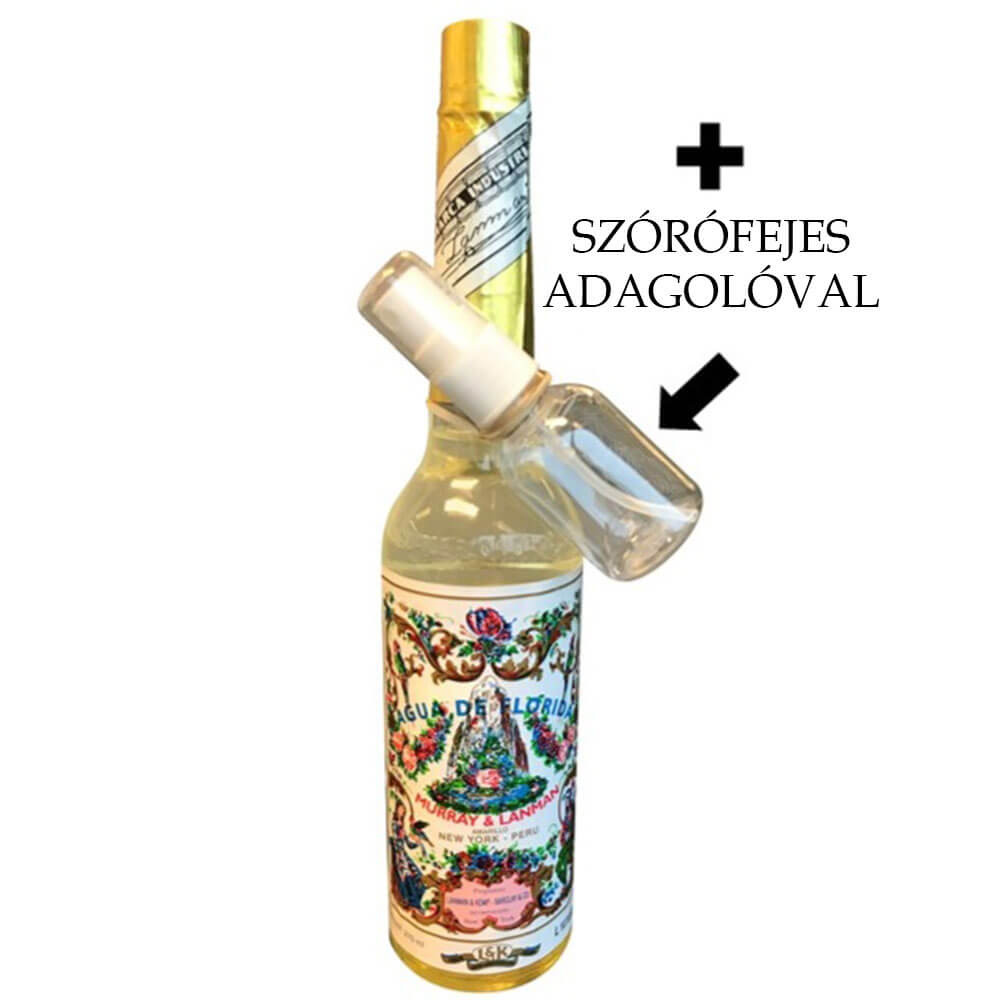 Aqua Florida - Florida víz L ( 270 ml ) 30 ml szórófejes adagolóval ...